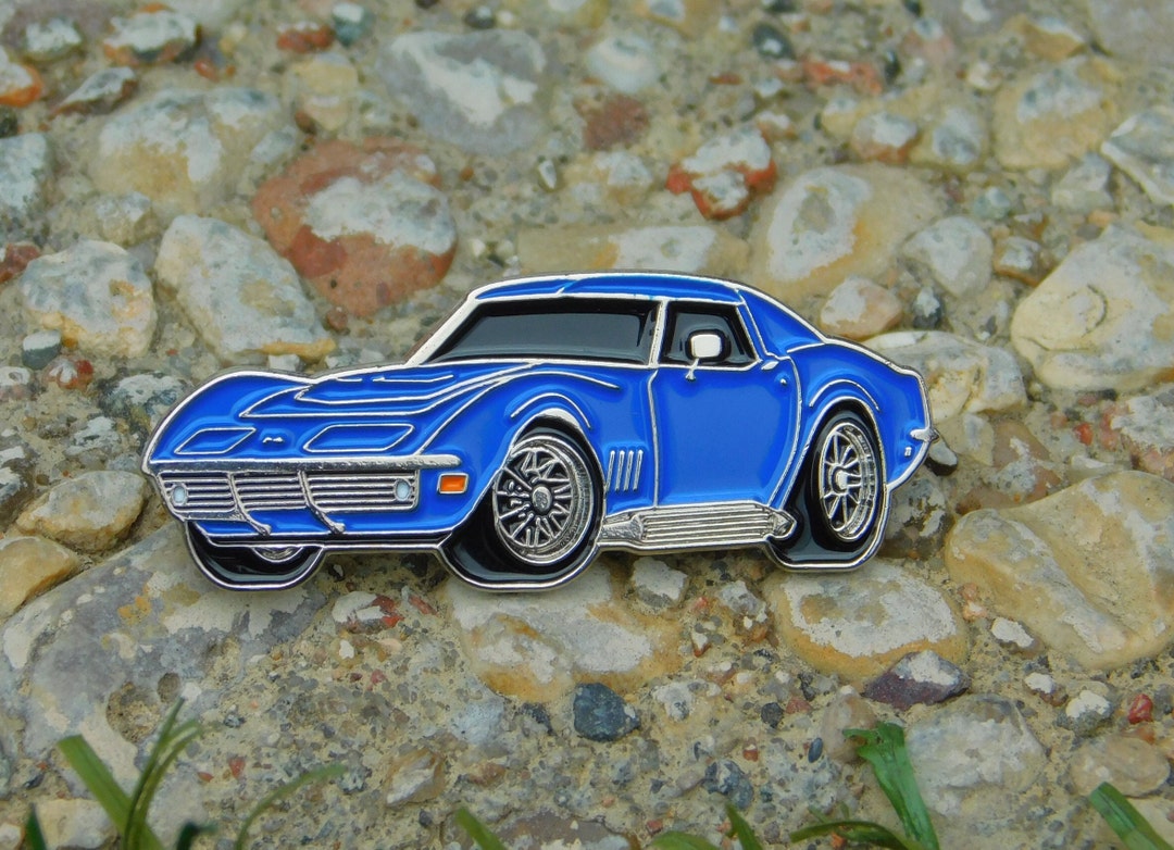1969 Chevrolet Corvette C3 - Cool Car Pins™ - Etsy