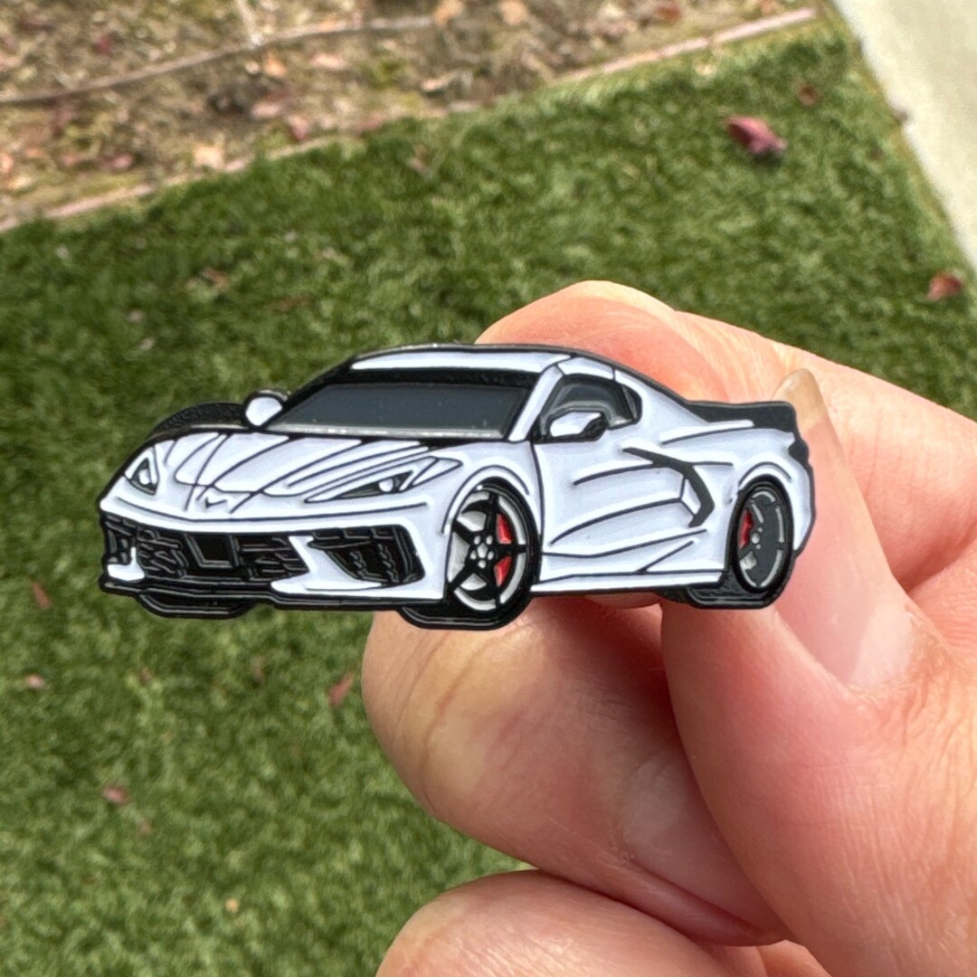 2020 C8 Chevrolet Corvette - Cool Car Pins™ - Etsy
