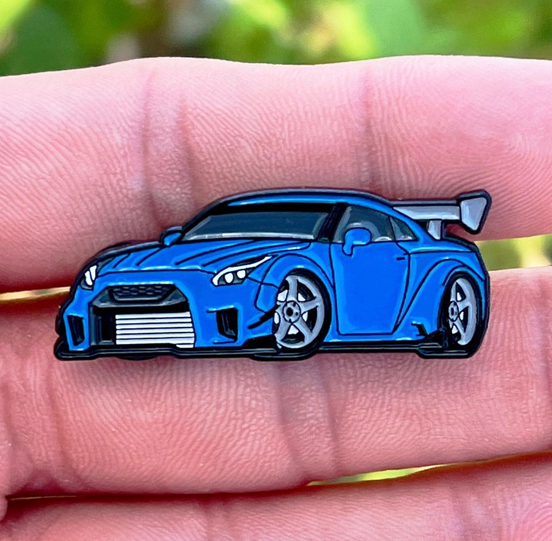2019 Nissan GTR R35 Cool Car Pins™ - Etsy