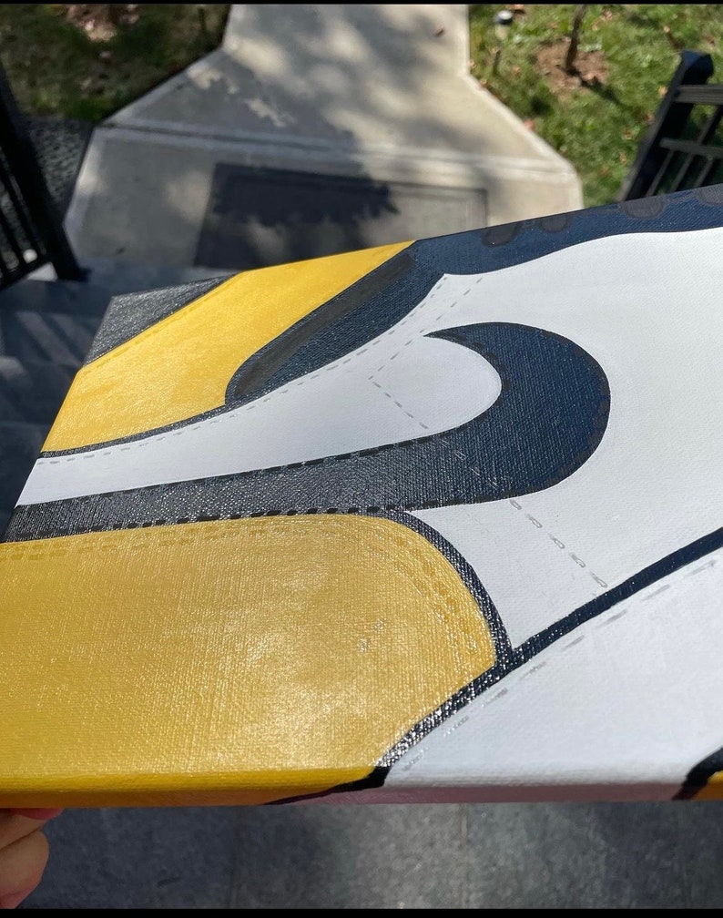 Custom Jordan 1s Painting - Etsy