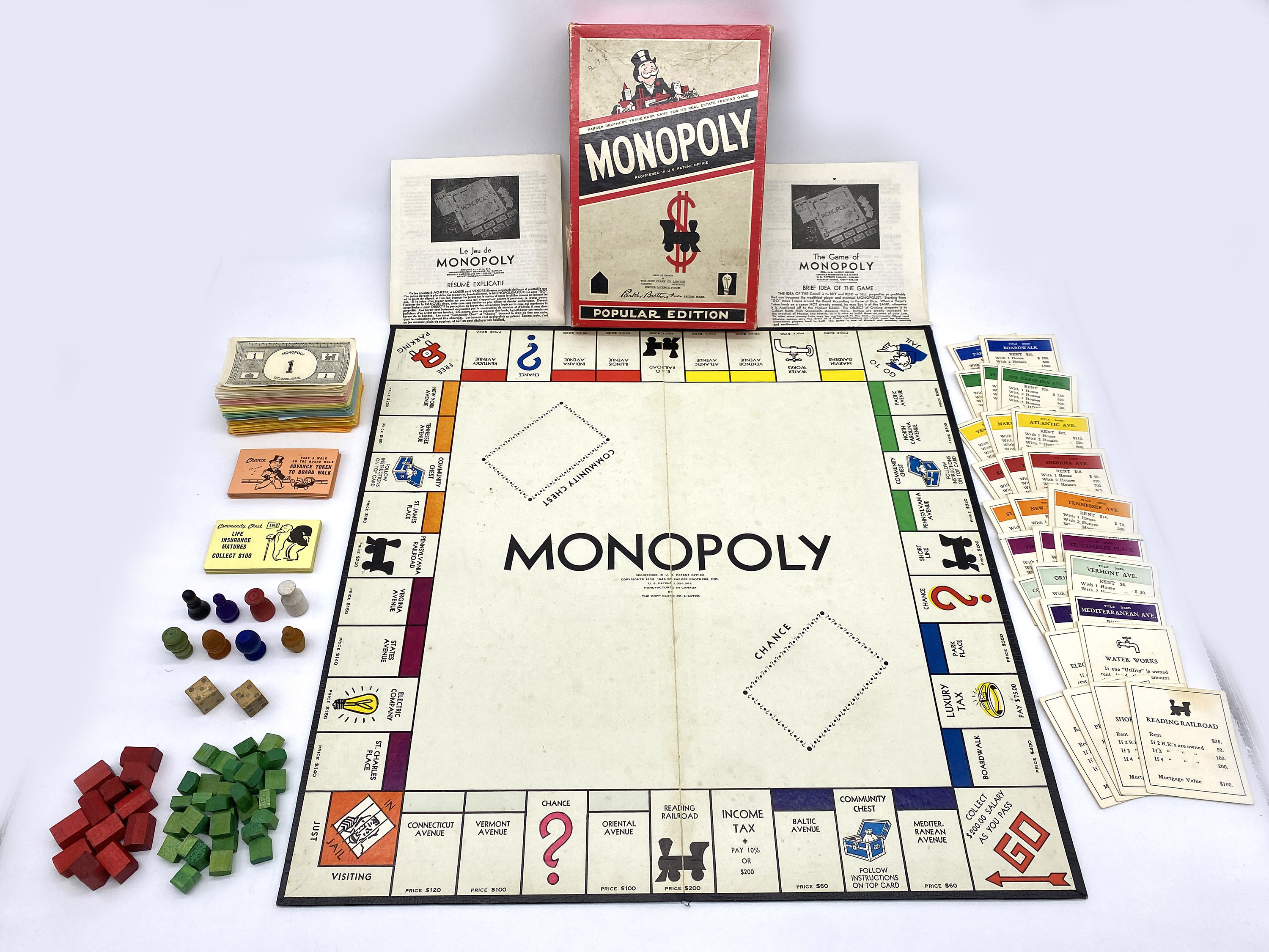 Original Monopoly Game 1935