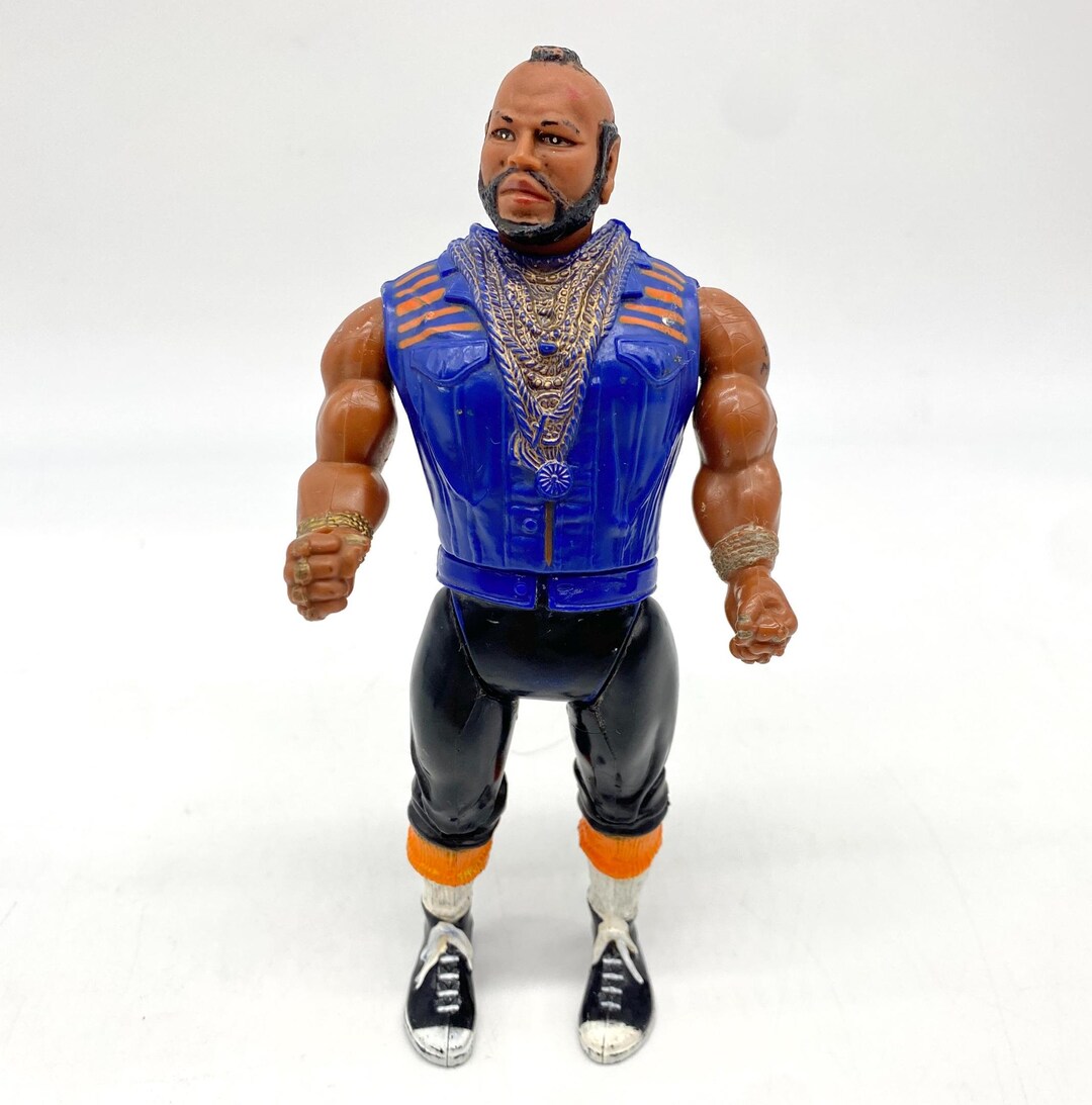Vintage Mr. T A-team B.A. Baracus 6 Action Figure From 1983 by Cannell ...