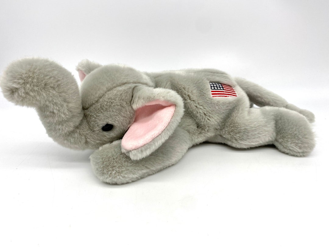 Ty Beanie Buddy "righty" the Elephant Plush Stuffed Animal - Etsy