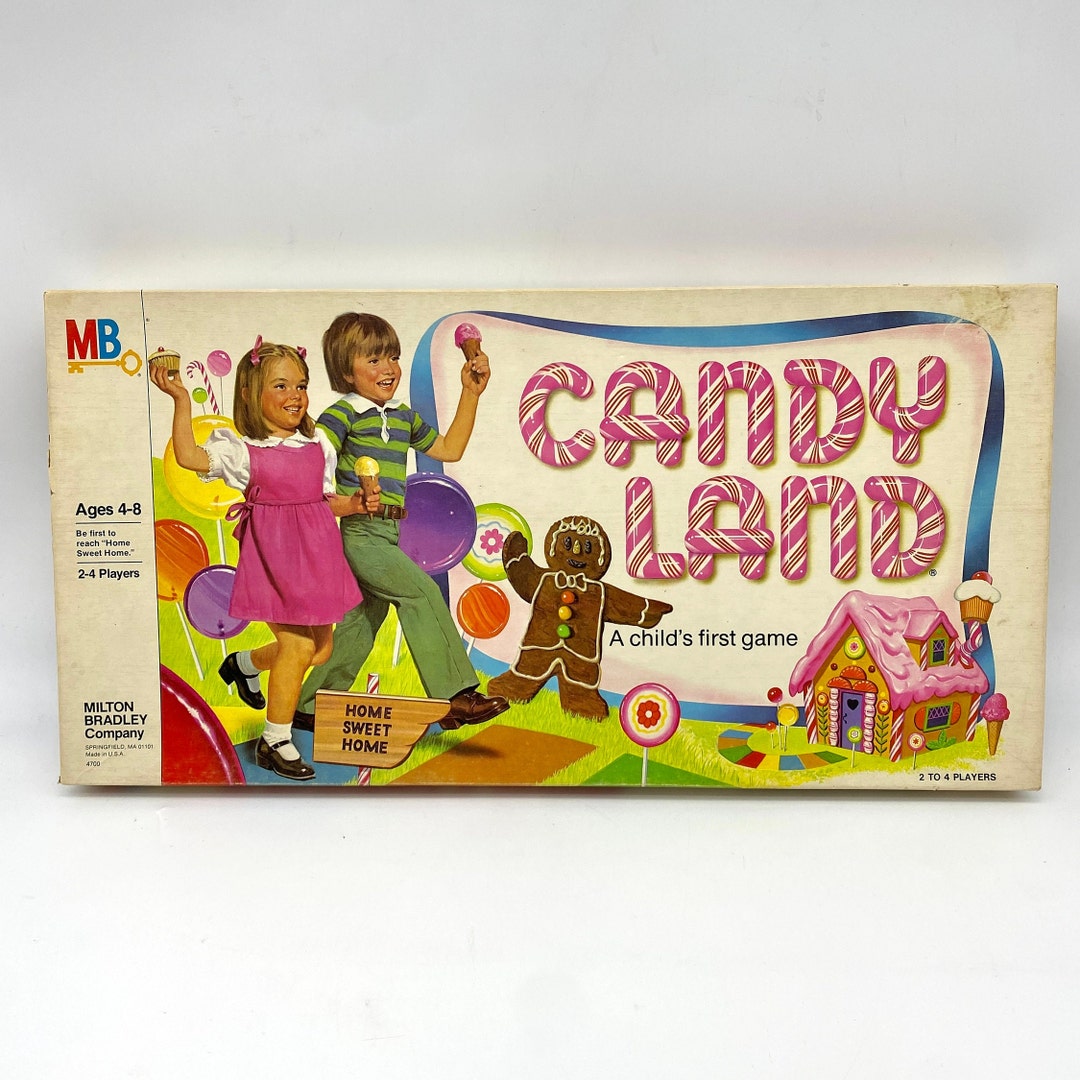 Vintage Candy Land Board Game From 1978 Complete - Etsy