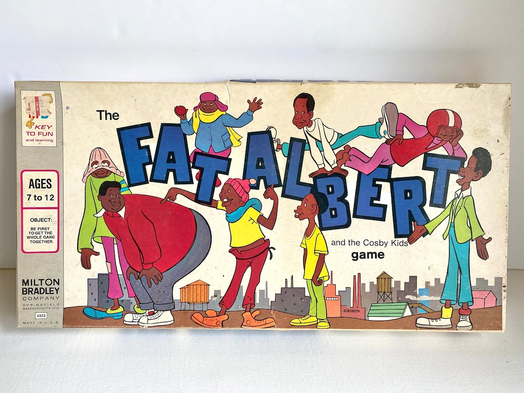 Vintage Fat Albert Board Game From 1973 by Milton Bradley - Etsy