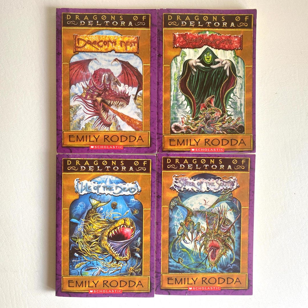 Dragons of Deltora by Emily Rodda Set of 4 Books - Scholastic - Etsy