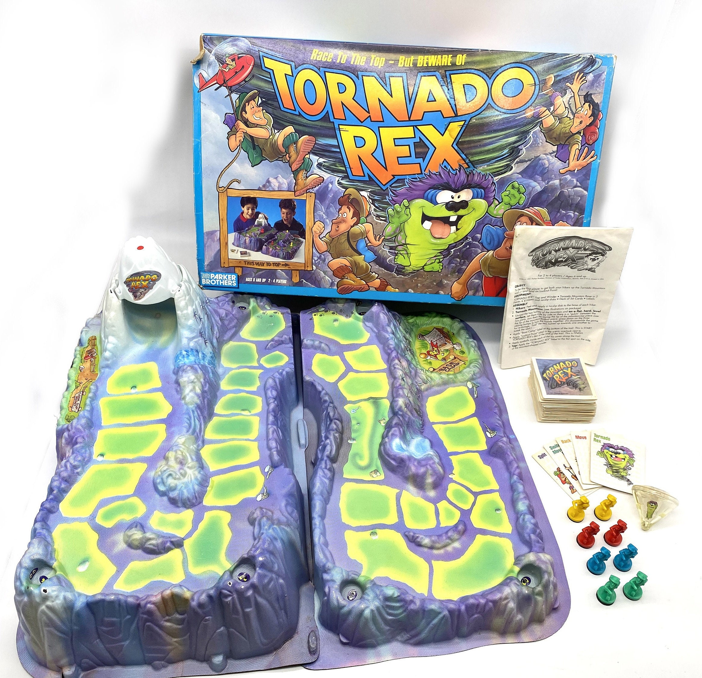 Vintage Tornado Rex Board Game by Parker Brothers From 1991 - Etsy