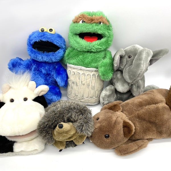 Cookie Monster Puppet - Etsy