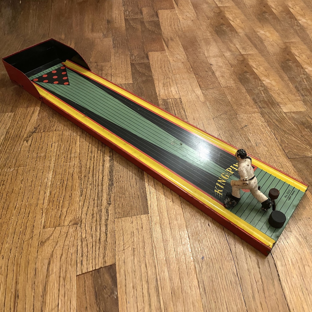 Antique Kingpin Bowling Game No. 300 by Baldwin Manufacturing 1930s - Etsy