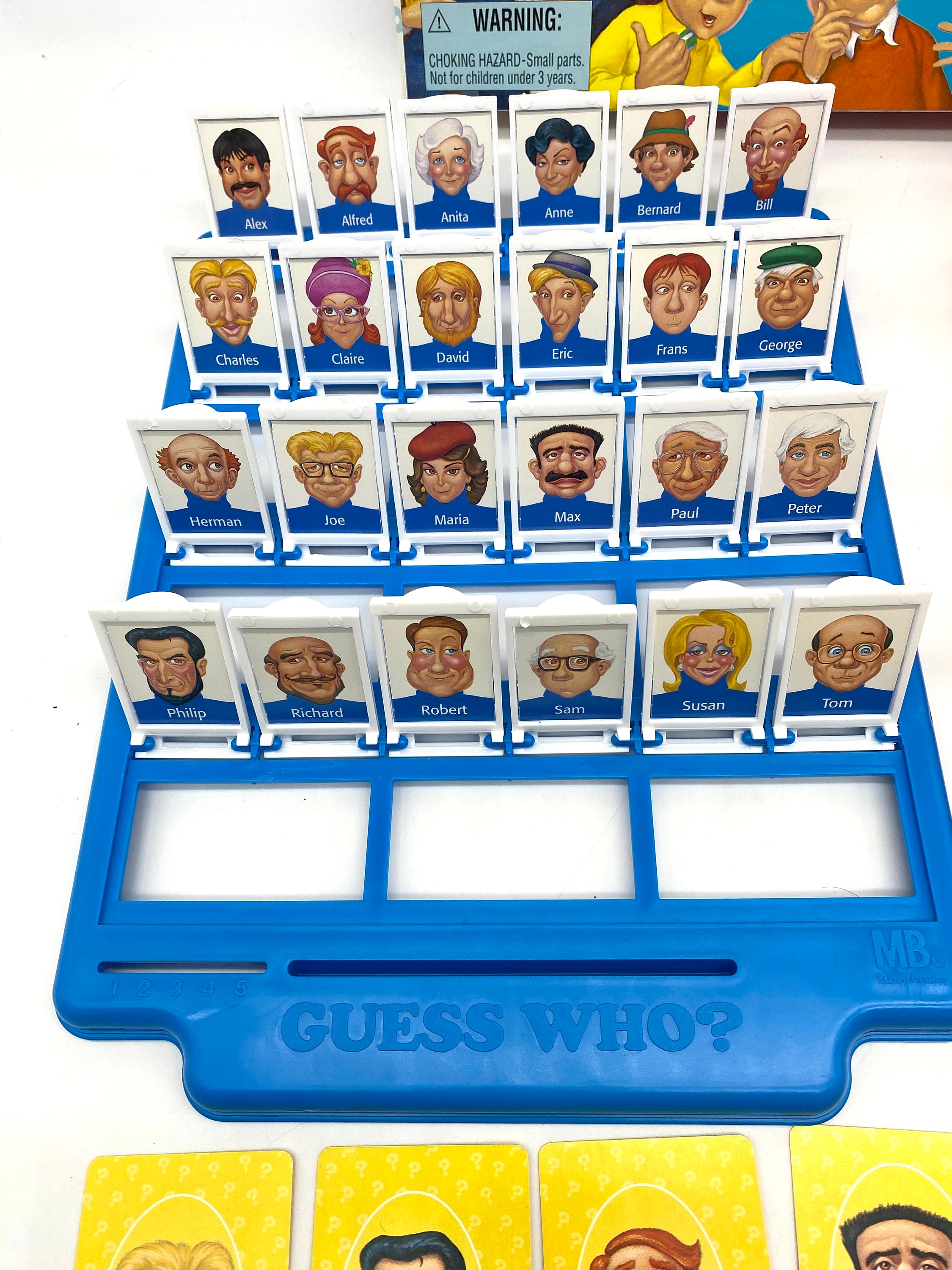 Guess Who Characters Bill