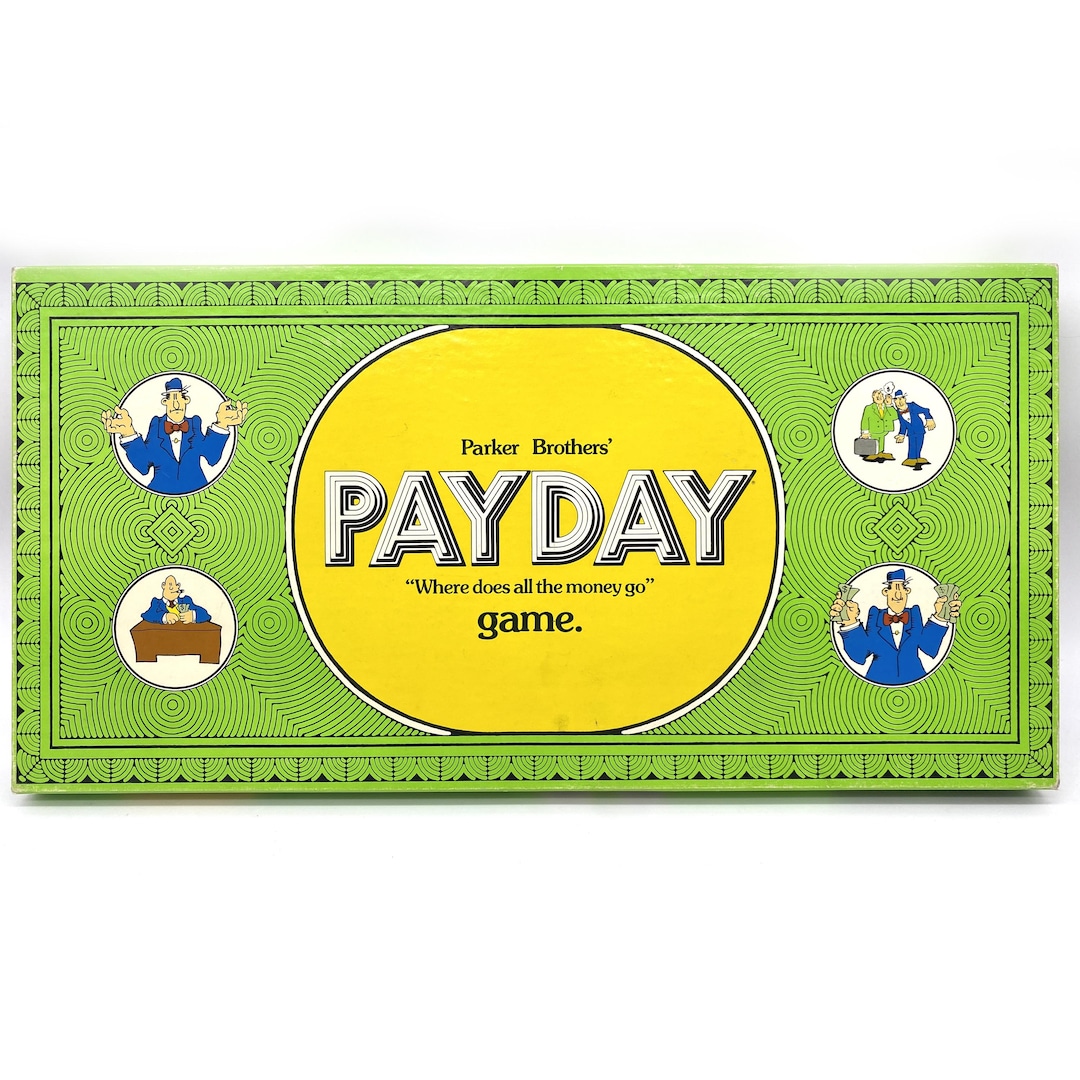 Vintage Payday Board Game From 1974 by Parker Brothers - Canada Version ...