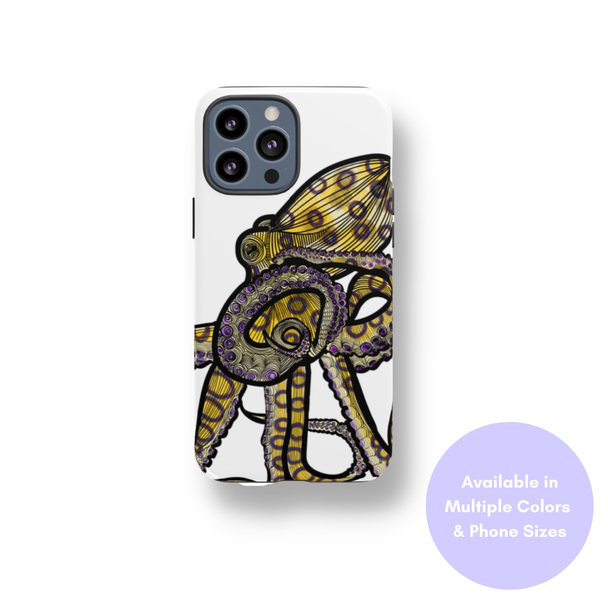 Blue Ringed Octopus Phone Case, Different Phone Cases for iPhone ...