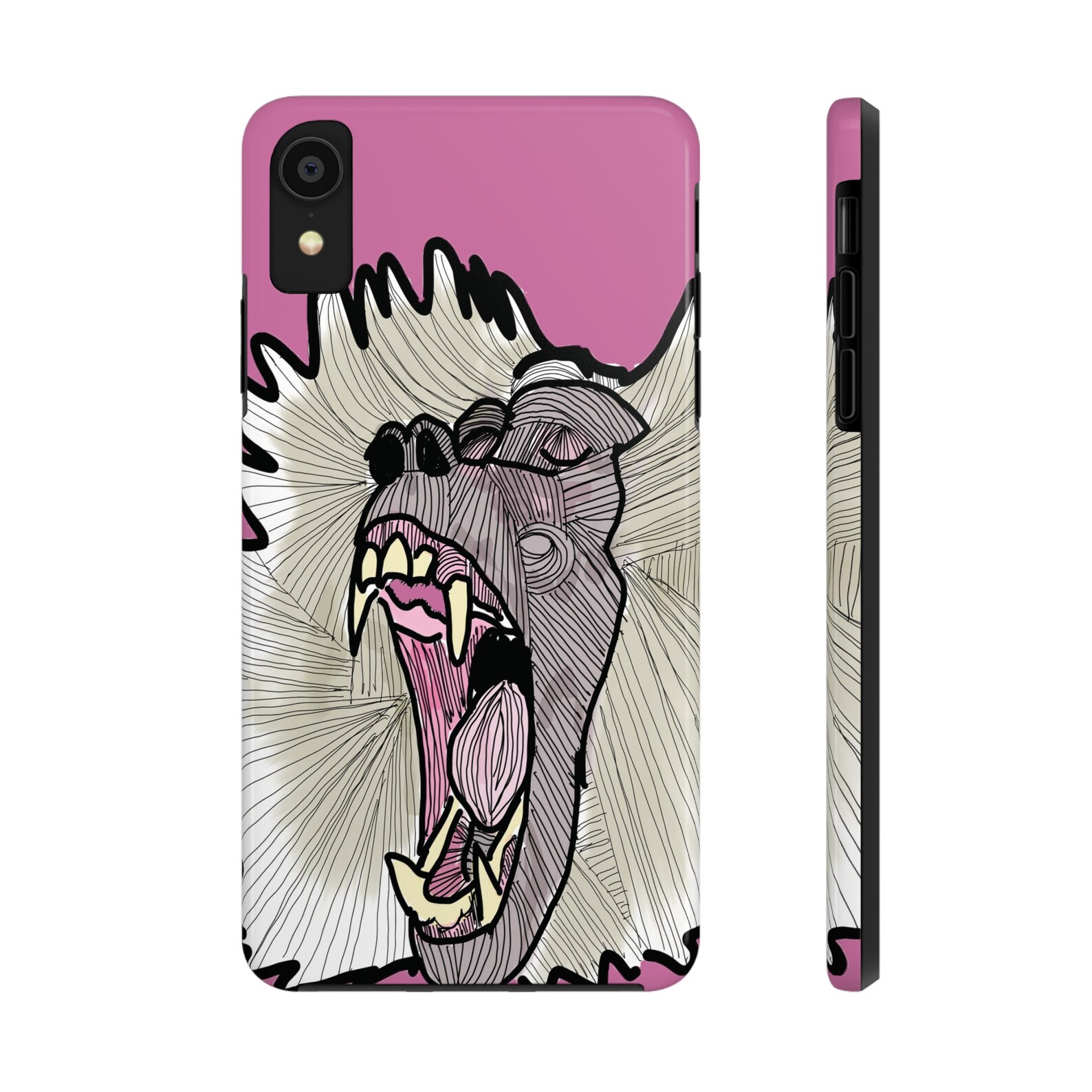 Baboon Wireless Phone Case - Etsy