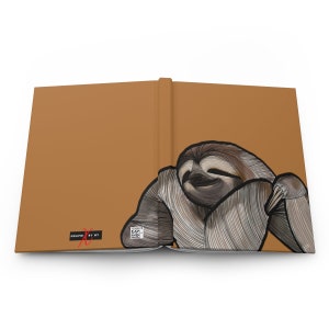 Sloth Hardcover Journal Matte - Etsy
