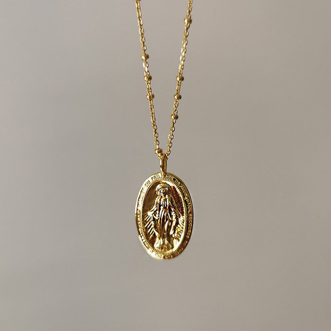 Maria pendants. 925 Sterling Silver. 18K Gold Plated. Platinum | Etsy