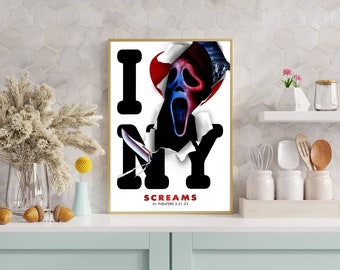 Scream 6 Art Poster - Etsy
