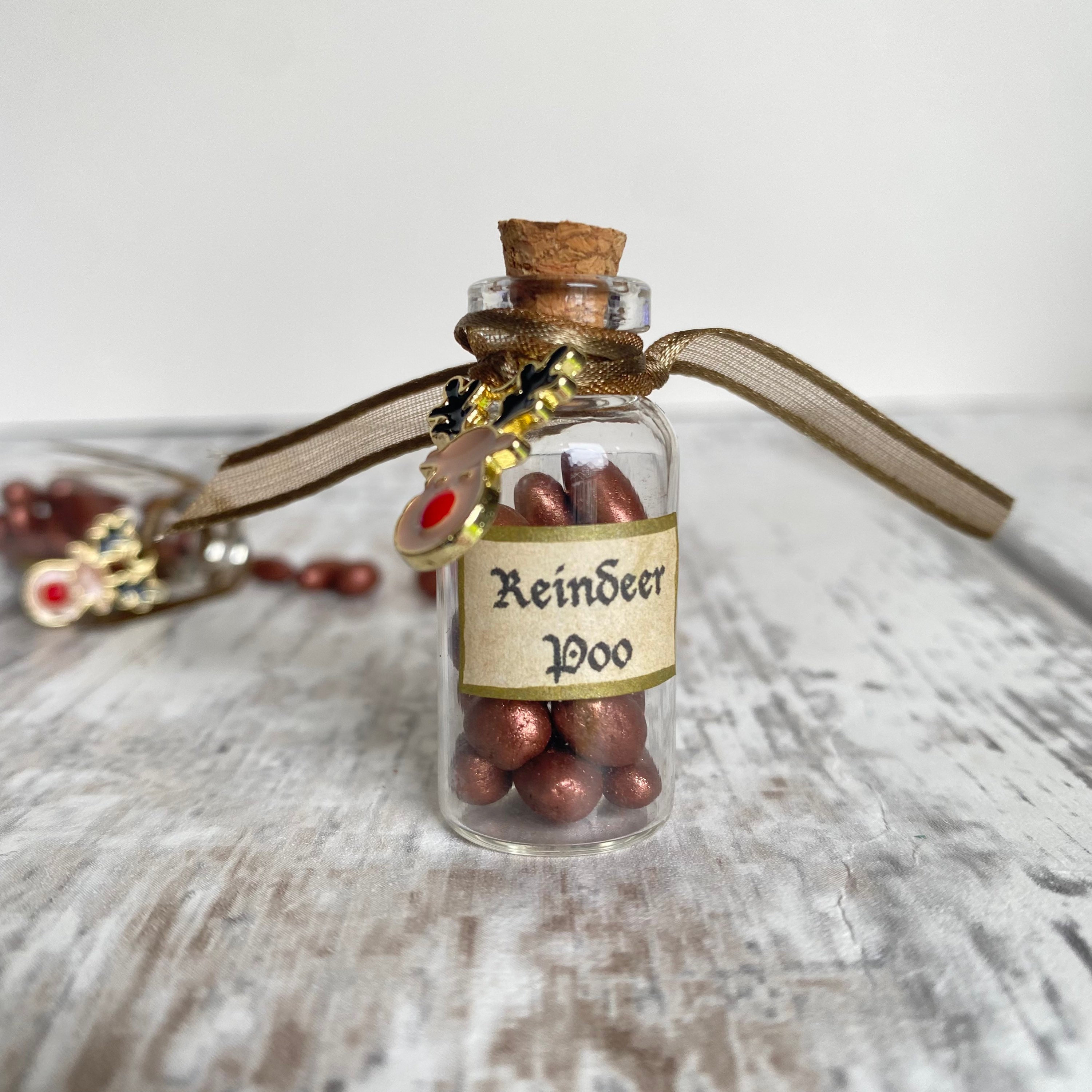 Reindeer Poo Miniature Jar Secret Santa Gag Gift - Etsy UK