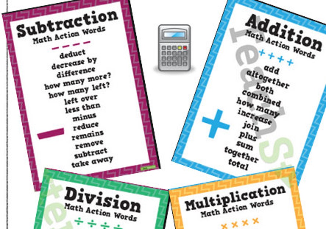 Numeracy Help Mat - Etsy