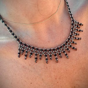 Beaded String Necklace Tutorial - Etsy