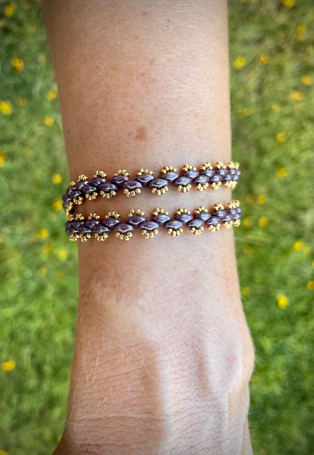 Super Duo Wrap Bracelet Tutorial - Etsy