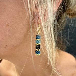 Tubular Peyote Earrings Tutorial - Etsy