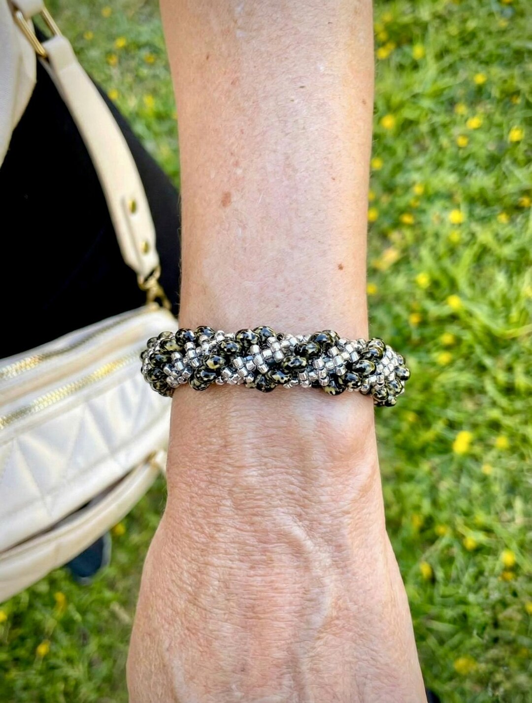 Spiral Tubular Twisted Super Duo Bracelet Tutorial - Etsy