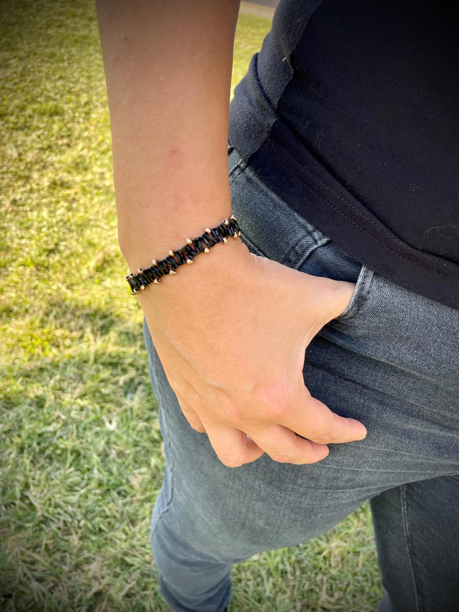 Beaded Summer Bugle Bracelet Tutorial - Etsy