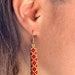 Beaded Netted Earrings Tutorial - Etsy