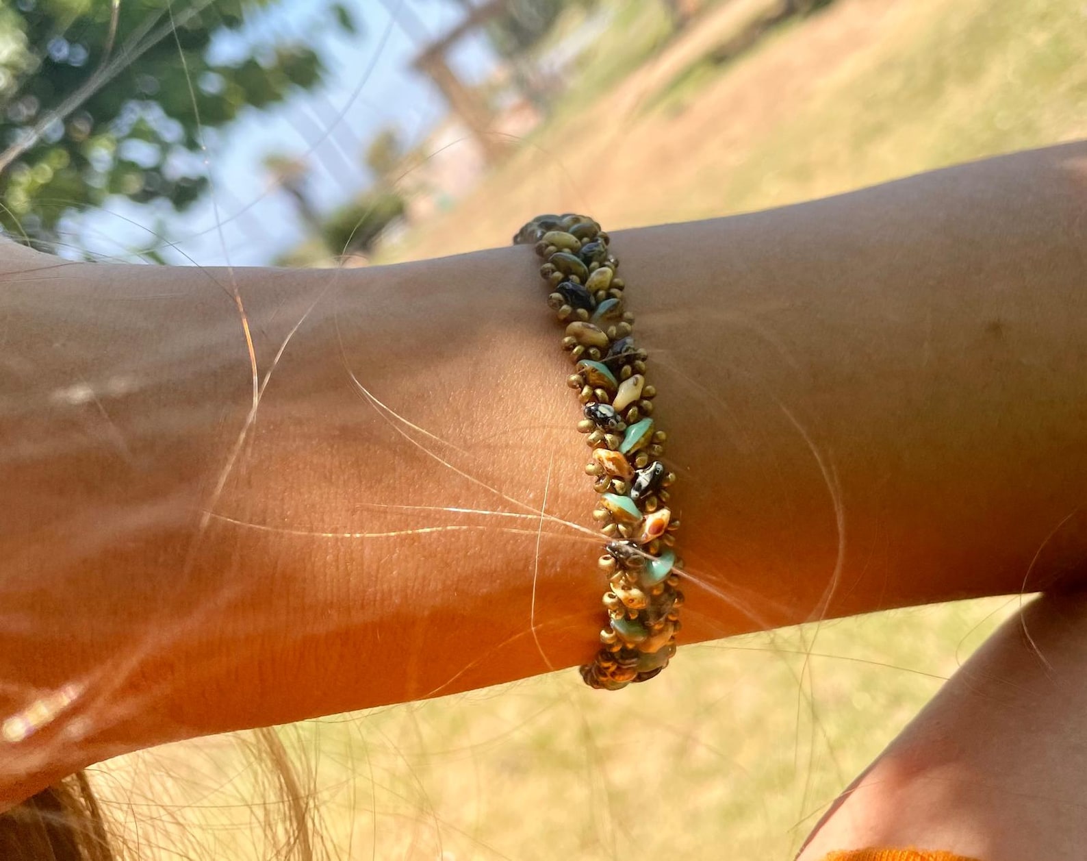Multi Color Super Duo Bracelet Tutorial - Etsy