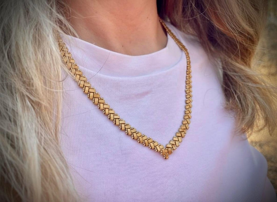 Beaded Half Tila Necklace Tutorial - Etsy