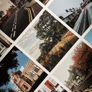 Hitchin Fine Art Grid Poster Print medium Size, Textured Feel, Photo ...