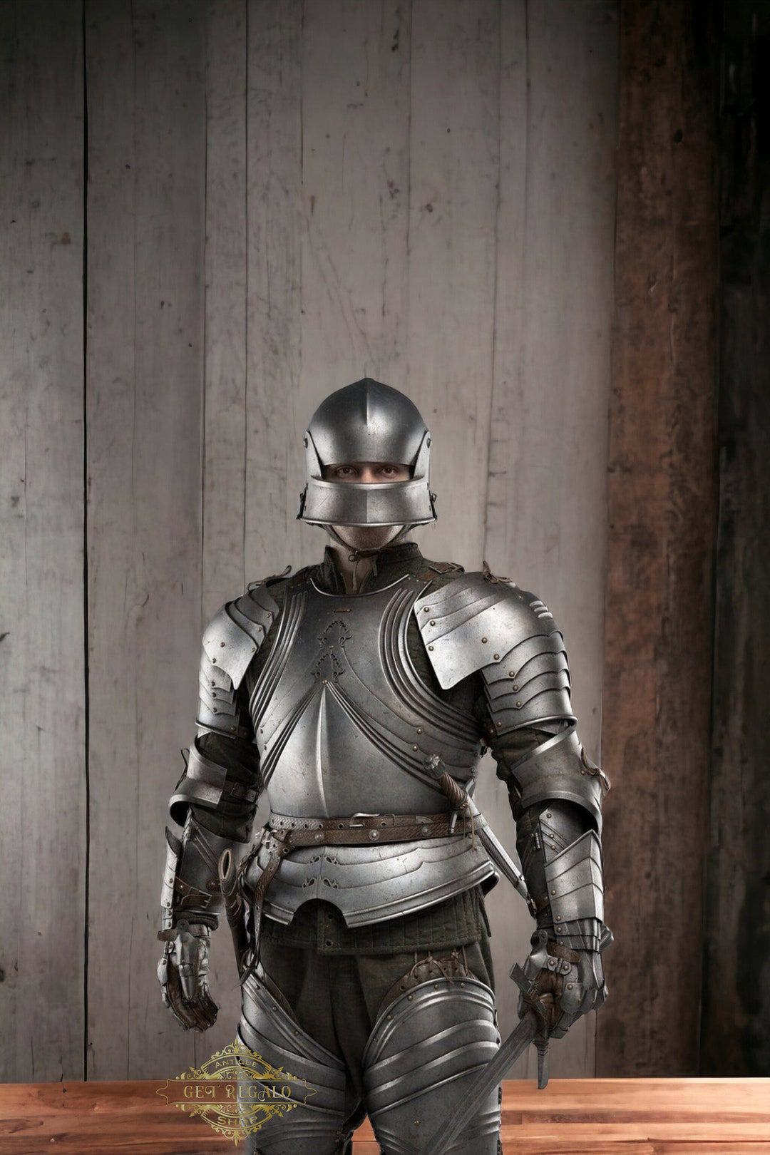Medieval Combat Full Body Armor Suit Gothic Armor Suit Battle Warrior ...