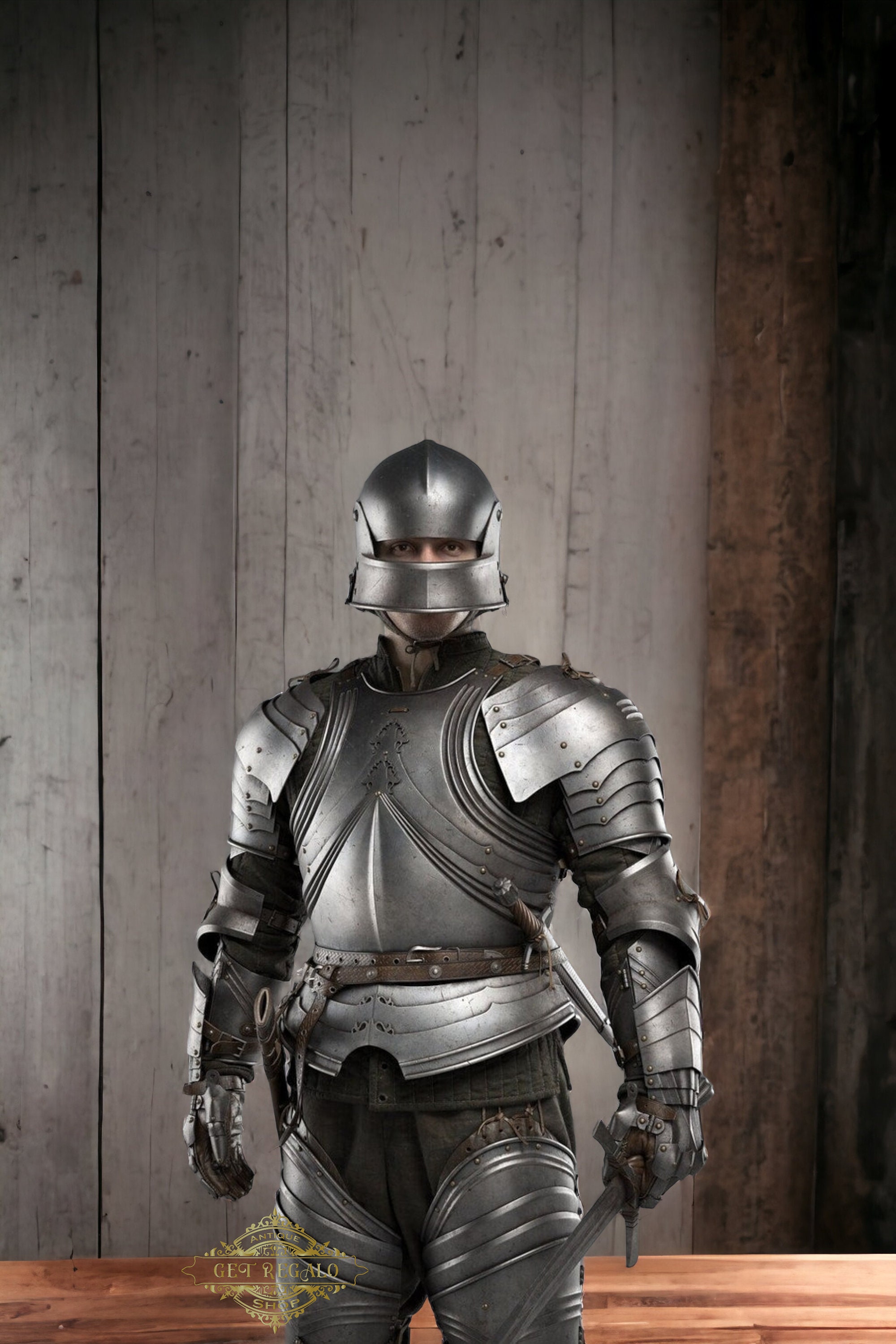 Medieval Combat Full Body Armor Suit Gothic Armor Suit Battle Warrior ...
