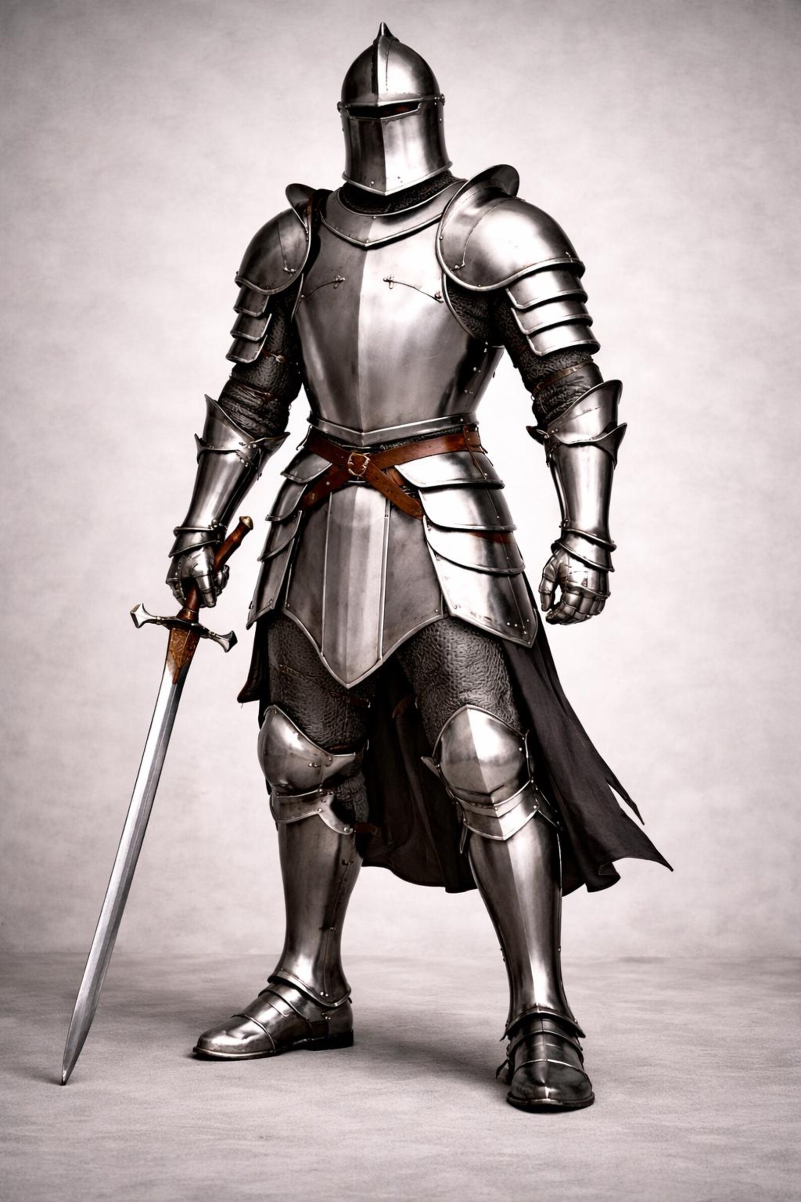 Medieval Knight Full Body Armor Suit: 18 Gauge Steel Combat Cosplay ...