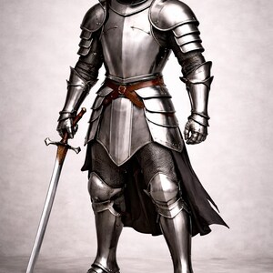 Medieval Knight Full Body Armor Suit: 18 Gauge Steel Combat Cosplay ...