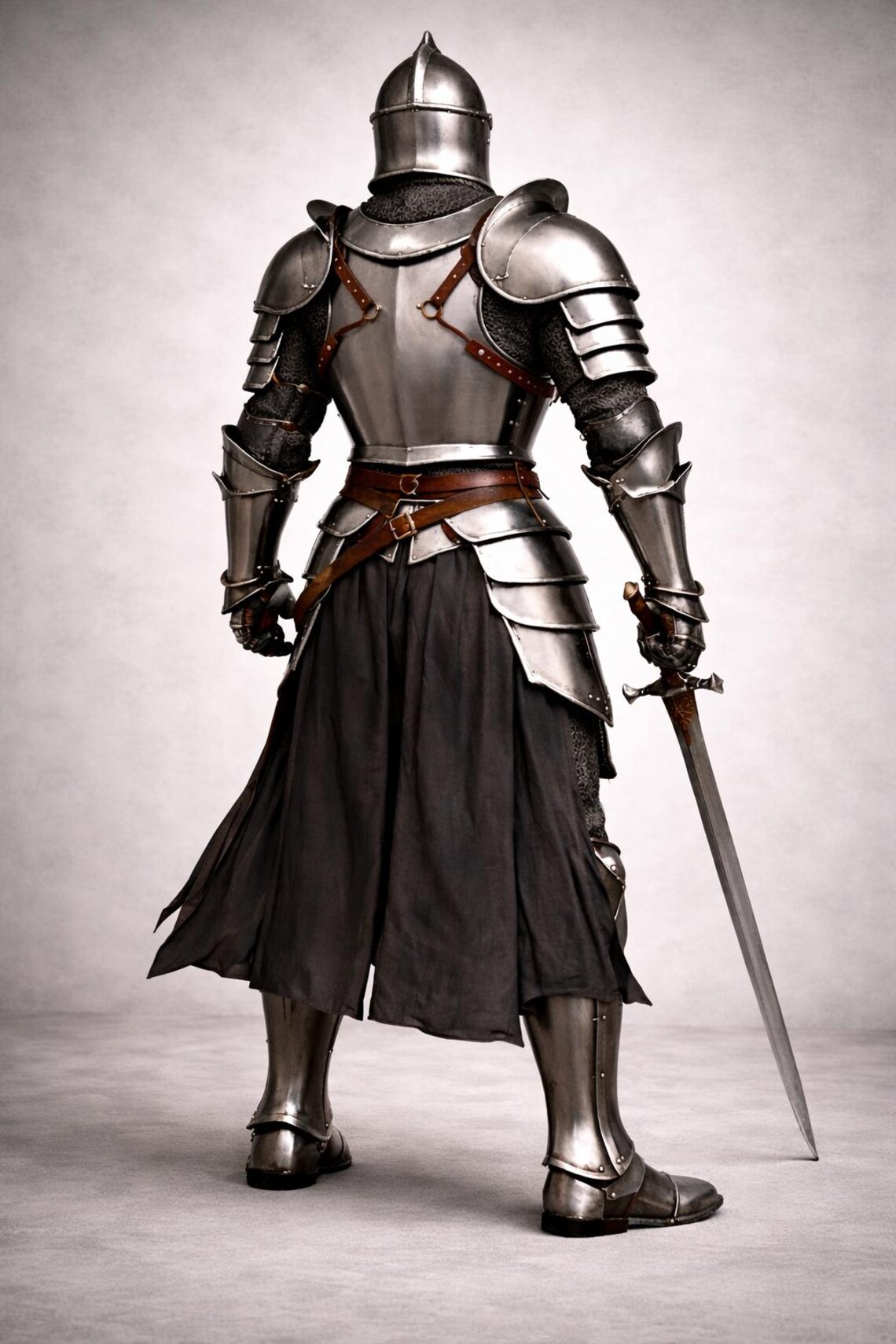 Medieval Knight Full Body Armor Suit: 18 Gauge Steel Combat Cosplay ...