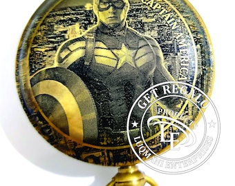 Captain America Shield Button - Etsy