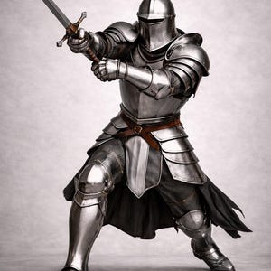 Medieval Knight Full Body Armor Suit: 18 Gauge Steel Combat Cosplay ...