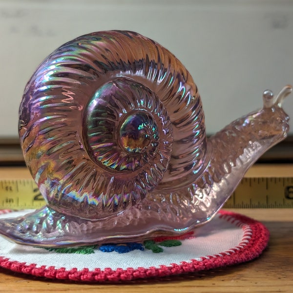 Fenton Glass Snail - Etsy