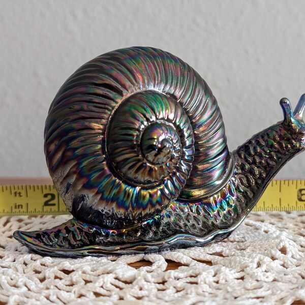 Fenton Glass Snail - Etsy
