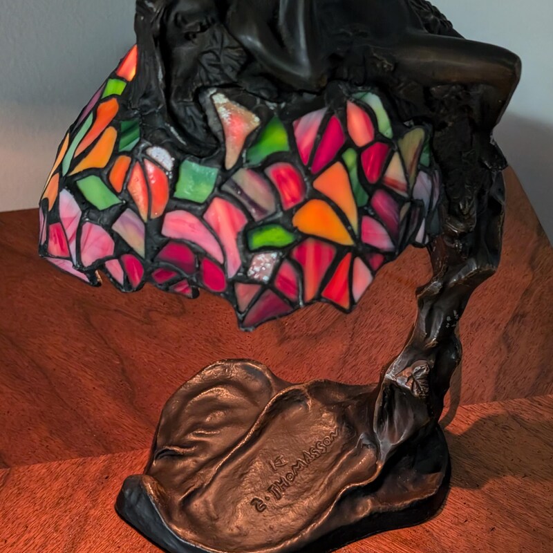 Stained Glass Lamp - Etsy