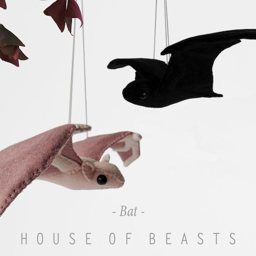 Bat. DIY Stuffed Felt Animal Pattern and Guide - Etsy