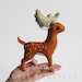 Deer/ Fallow Deer/ the White Hart. DIY Felt Animal. Sewing Pattern and ...