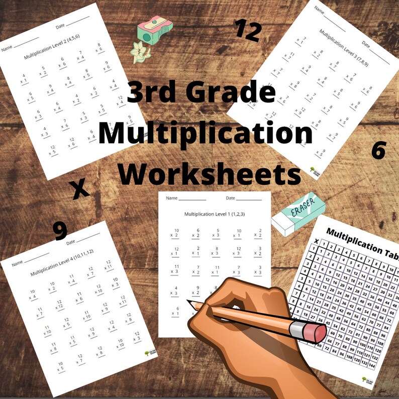 3rd Grade Multiplication Problems School Worksheets Multiply Worksheets ...