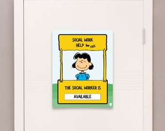 Social Worker Sign - Etsy