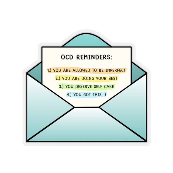 OCD Awareness OCD Sticker OCD Gifts Mental Health - Etsy