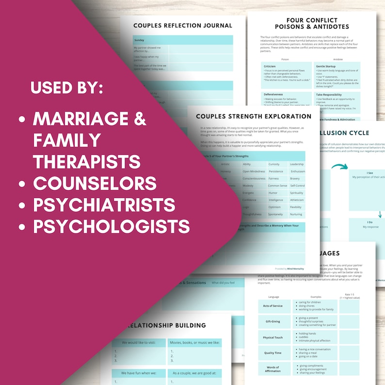 Cbt Couples Therapy Worksheets