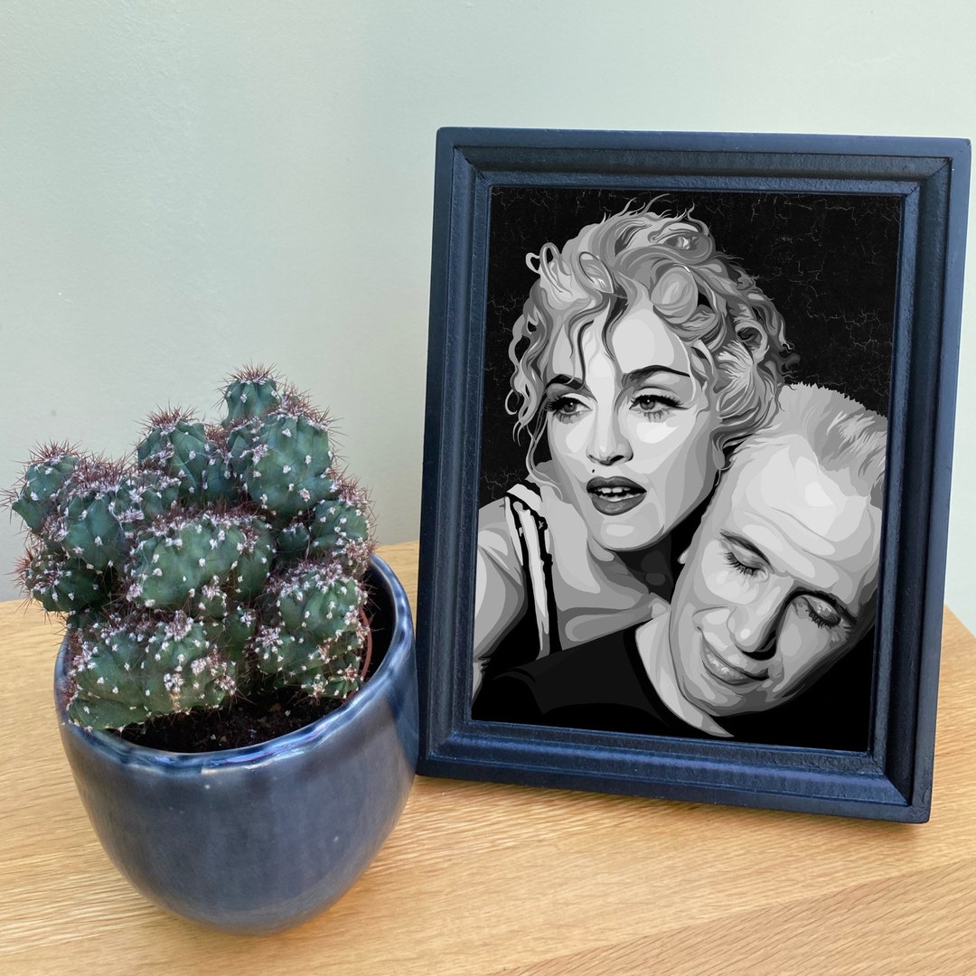 Madonna And Jean Paul Gaultier Print Madonna Jean Paul Gaultier