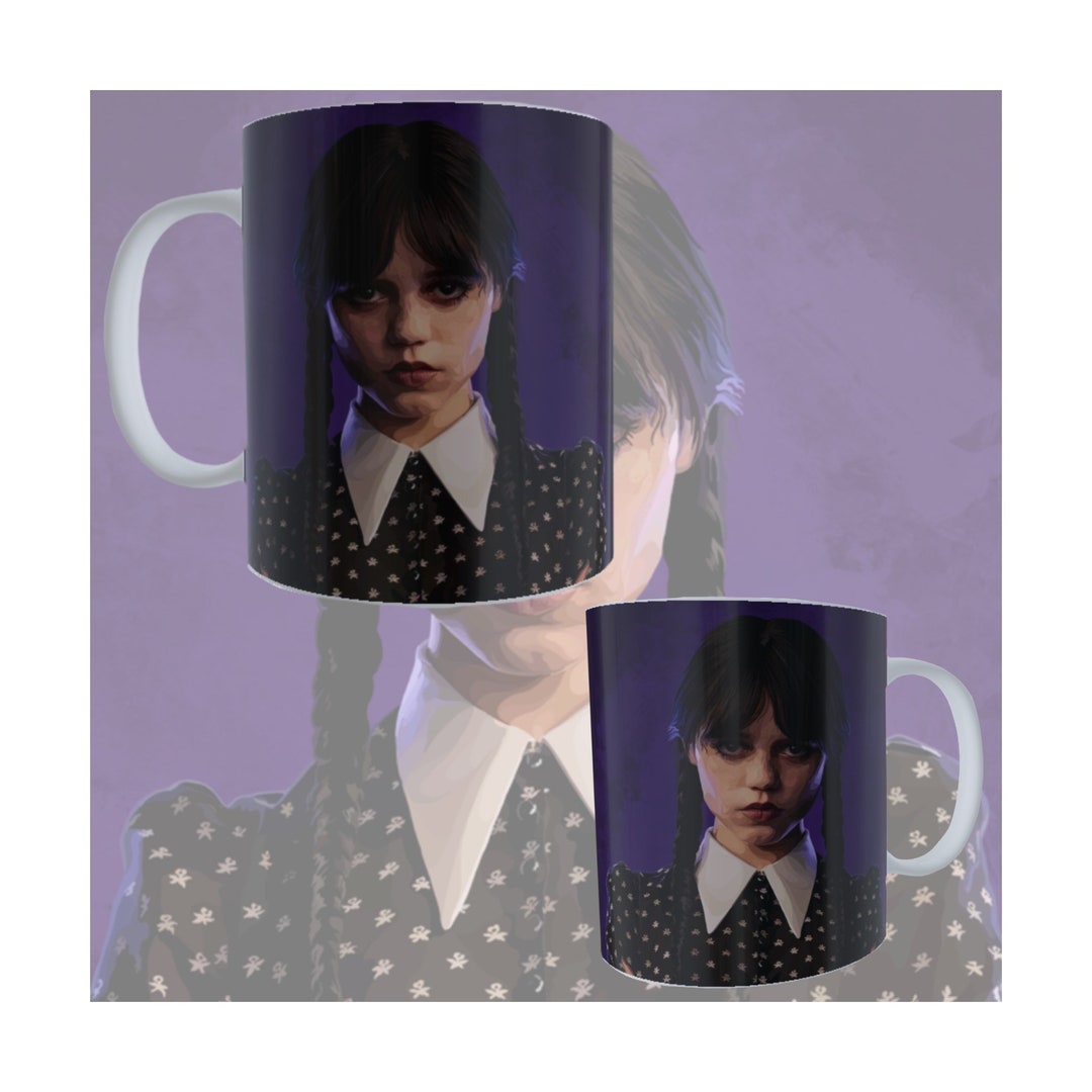 Wednesday Addams Mug Wednesday Addams Inspired Mug Wednesday Addams - Etsy