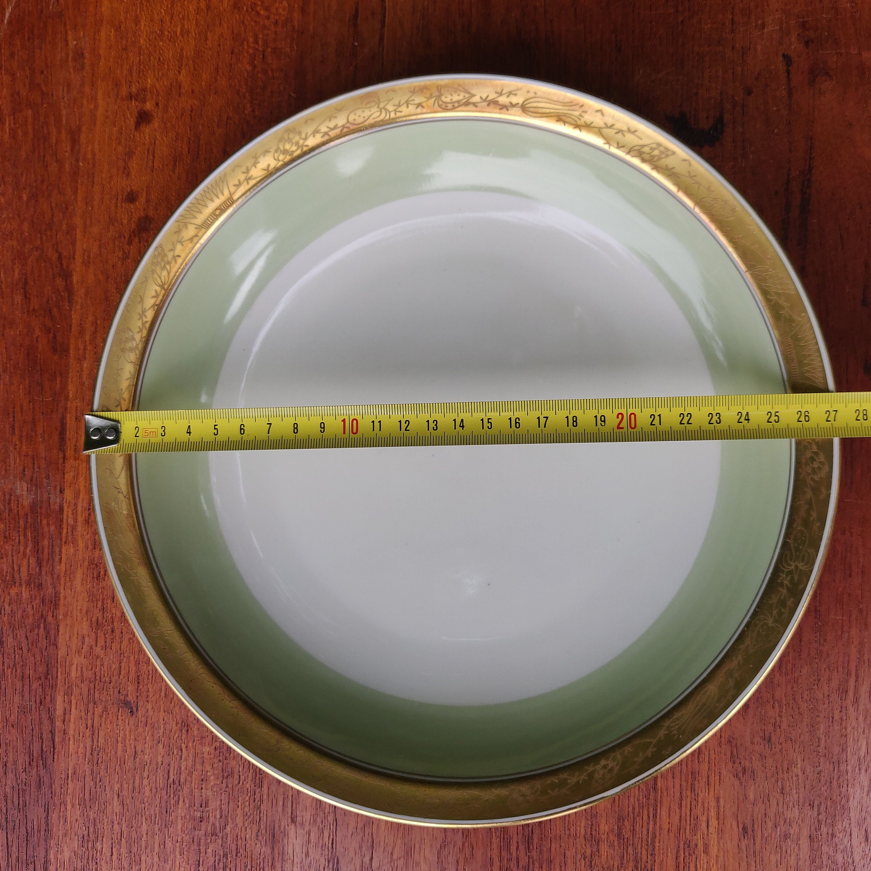 Royal Copenhagen DAGMAR Vintage Big Round Tray Ca 27 Cm - Etsy